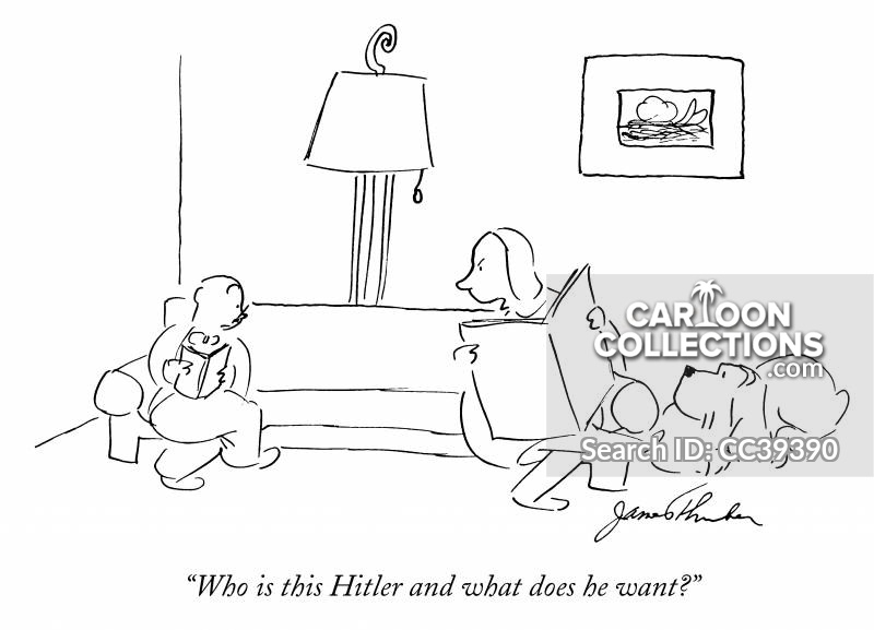 Adolf Hitler Followers Cartoon