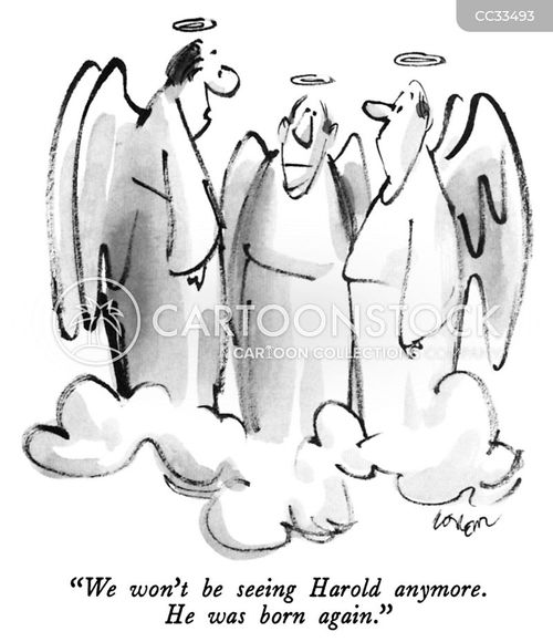 Rebirth Cartoons and Comics - funny pictures from CartoonStock