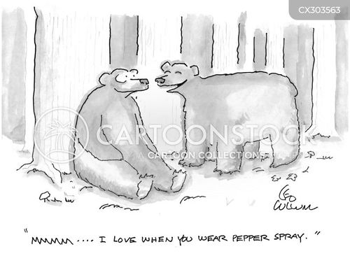 Pepper Spray Cartoons and Comics - funny pictures from CartoonStock