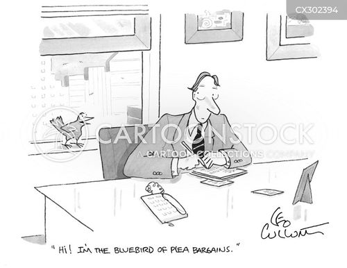 Plea Bargain Cartoons and Comics - funny pictures from CartoonStock
