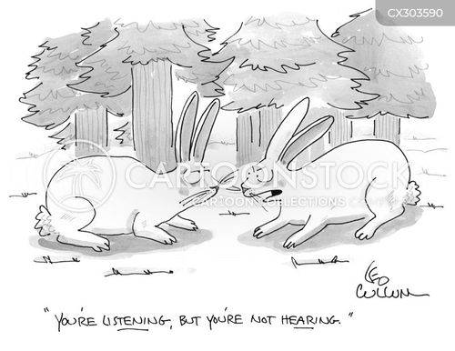 Selective Hearing Cartoons and Comics - funny pictures from CartoonStock