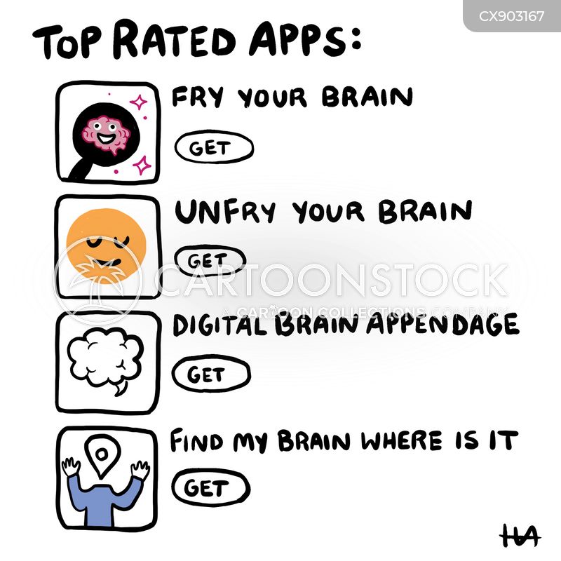 Fry Your Brain Cartoons and Comics - funny pictures from CartoonStock