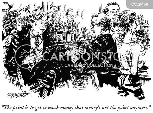 Money Hungry Cartoons and Comics - funny pictures from CartoonStock