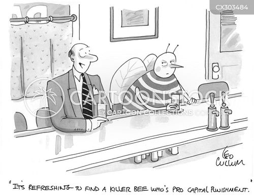 Killer Bees Cartoons and Comics - funny pictures from CartoonStock