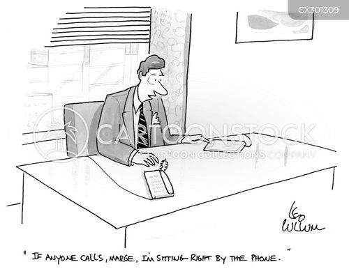 Receptionist Cartoons and Comics - funny pictures from CartoonStock