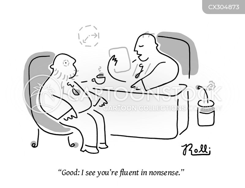 Fluency Cartoons and Comics - funny pictures from CartoonStock