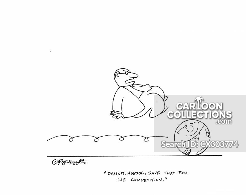 Business Competition Cartoons and Comics - funny pictures from CartoonStock