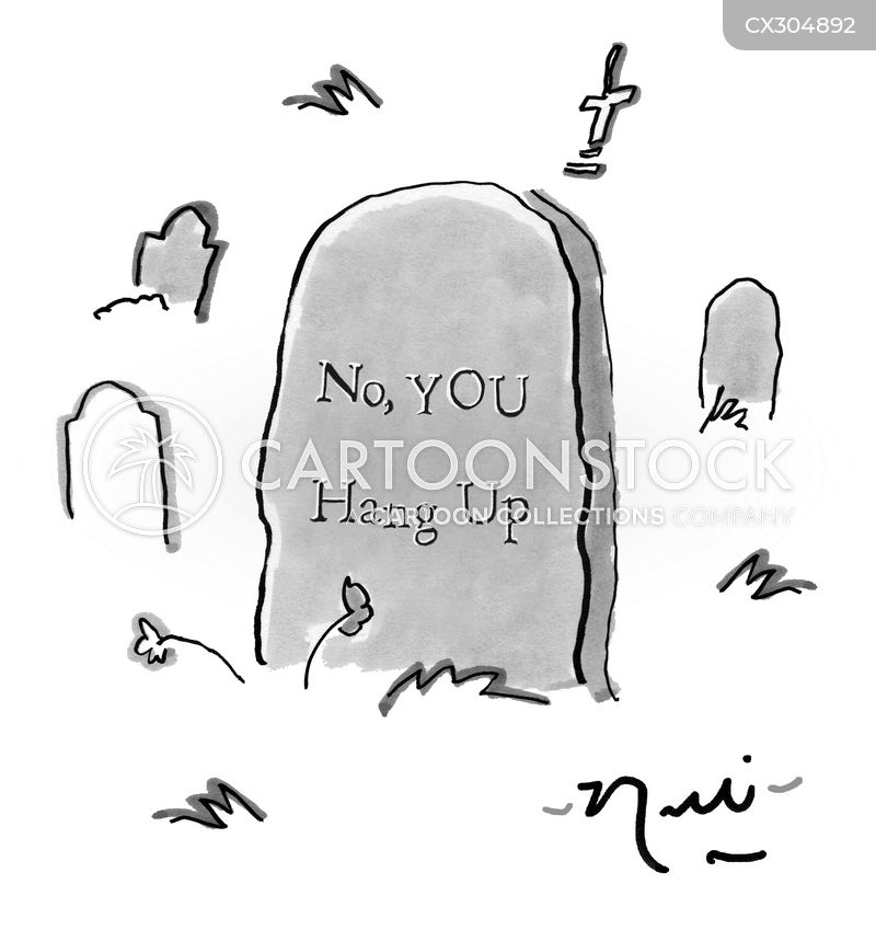 Tombstone Cartoons and Comics - funny pictures from CartoonStock