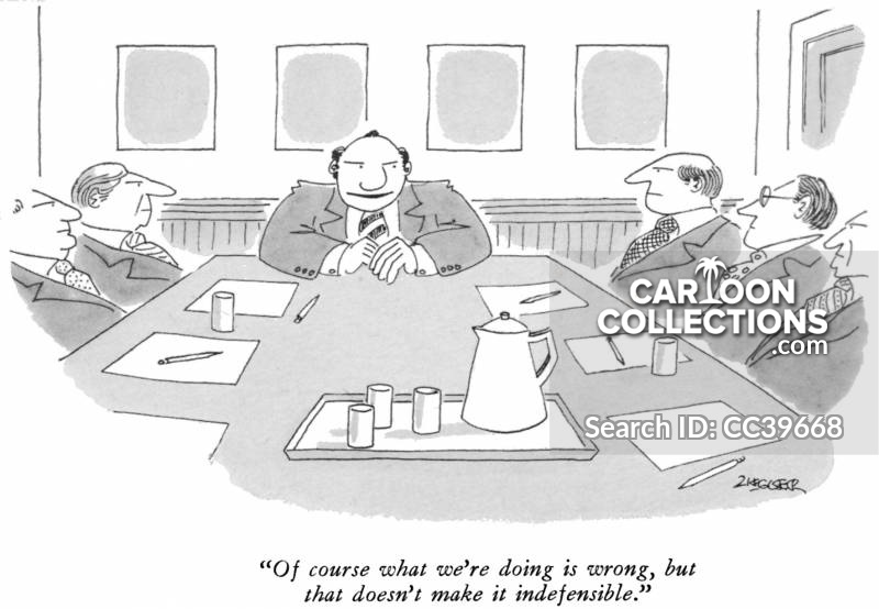Corporate Law Cartoons and Comics - funny pictures from CartoonStock
