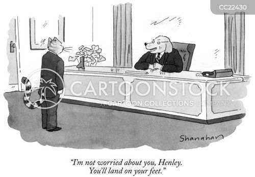 Termination Cartoons and Comics - funny pictures from CartoonStock