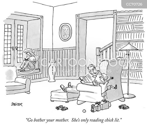 Chick Lit Cartoons and Comics - funny pictures from CartoonStock