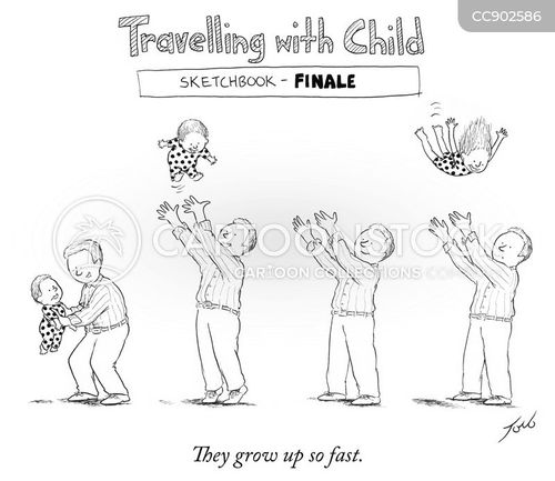 Grow Up Too Fast Cartoons and Comics - funny pictures from CartoonStock