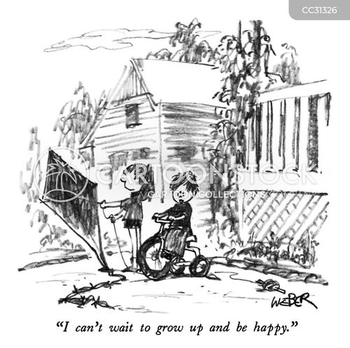 Grow Up Too Fast Cartoons and Comics - funny pictures from CartoonStock