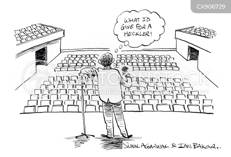 Stand Up Comedy Cartoons and Comics - funny pictures from CartoonStock