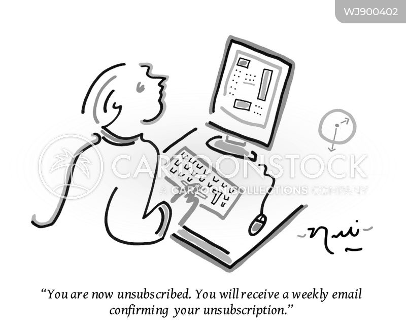 Newsletter Cartoons and Comics - funny pictures from CartoonStock