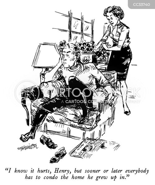 Condo Living Cartoons and Comics - funny pictures from CartoonStock