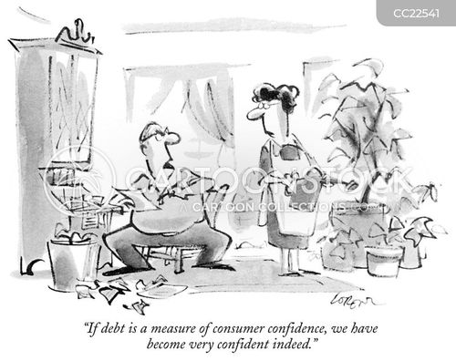 Consumer Debt Cartoons and Comics - funny pictures from CartoonStock
