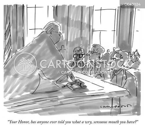 Court Attire Cartoons and Comics - funny pictures from CartoonStock