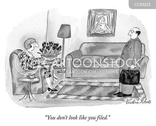 Filing For Divorce Cartoons and Comics - funny pictures from CartoonStock
