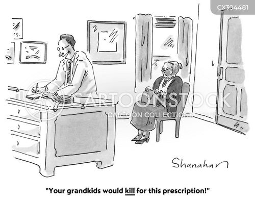 Prescription Refills Cartoons and Comics - funny pictures from CartoonStock