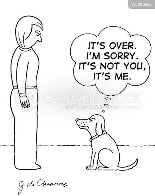 Breakup Reason Cartoons and Comics - funny pictures from CartoonStock