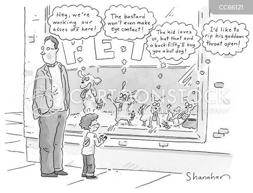 Window Display Cartoons and Comics - funny pictures from CartoonStock