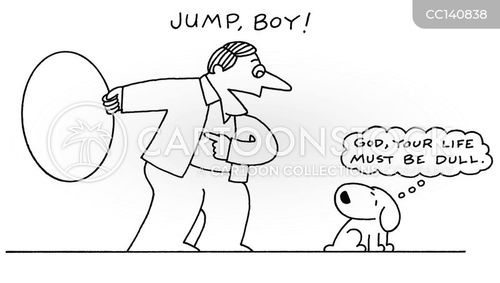 Jumping Through Hoops Cartoons and Comics - funny pictures from ...