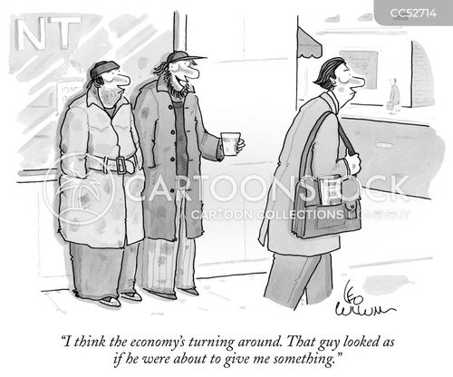 Spare Change Cartoons and Comics - funny pictures from CartoonStock