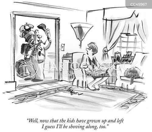Empty Nest Syndrome Cartoons and Comics - funny pictures from CartoonStock