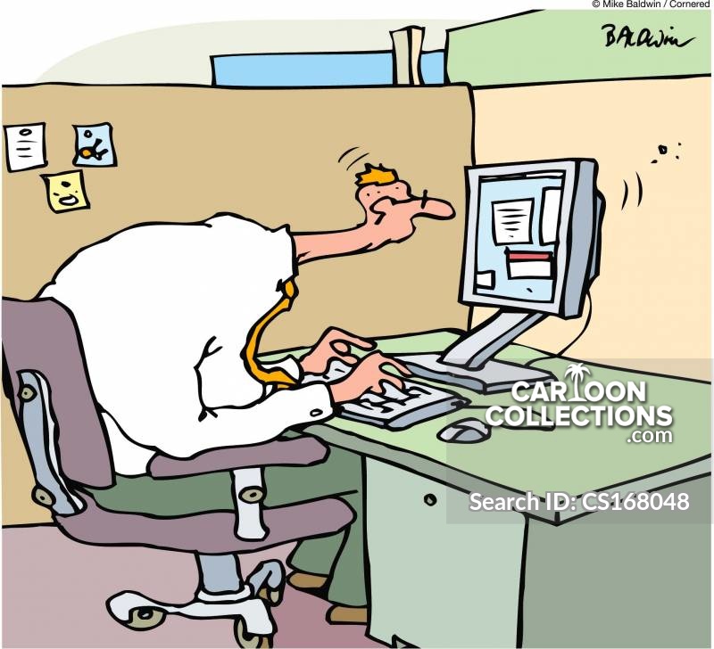 Bad Posture Cartoons