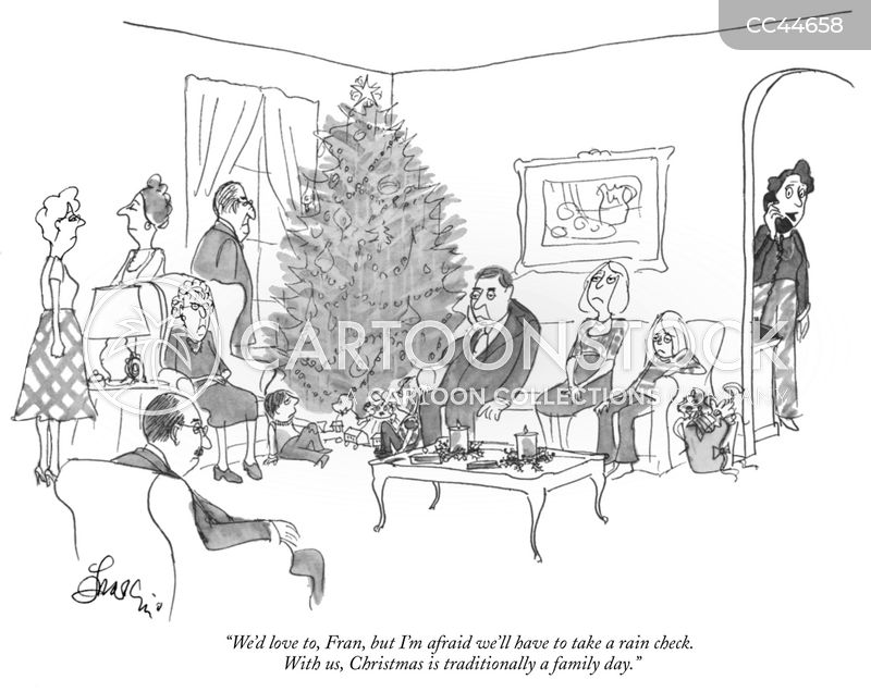 Family Traditions Cartoons and Comics - funny pictures from CartoonStock