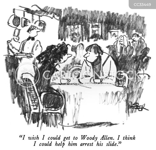 Woody Allen Cartoons and Comics - funny pictures from CartoonStock