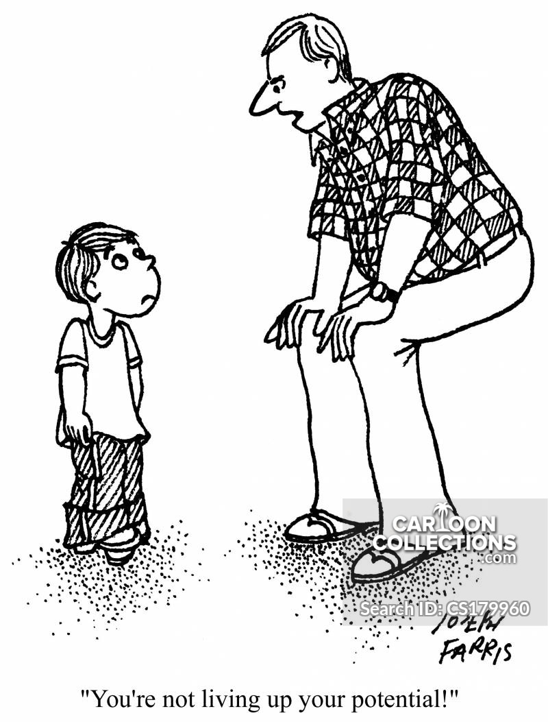 Cartoon Student Potential