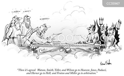 Arbitration Cartoons and Comics - funny pictures from CartoonStock
