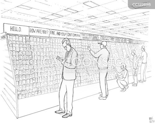 Chit Chat Cartoons and Comics - funny pictures from CartoonStock