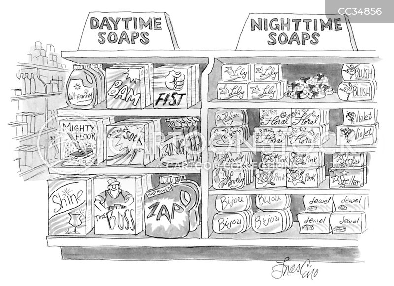 Scrubbing Cartoons and Comics - funny pictures from CartoonStock