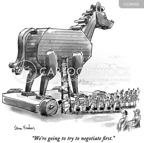 Trojan War Cartoons and Comics - funny pictures from CartoonStock