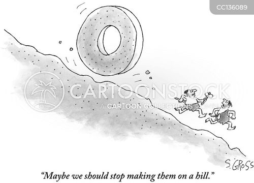 Inventing The Wheel Cartoons and Comics - funny pictures from CartoonStock