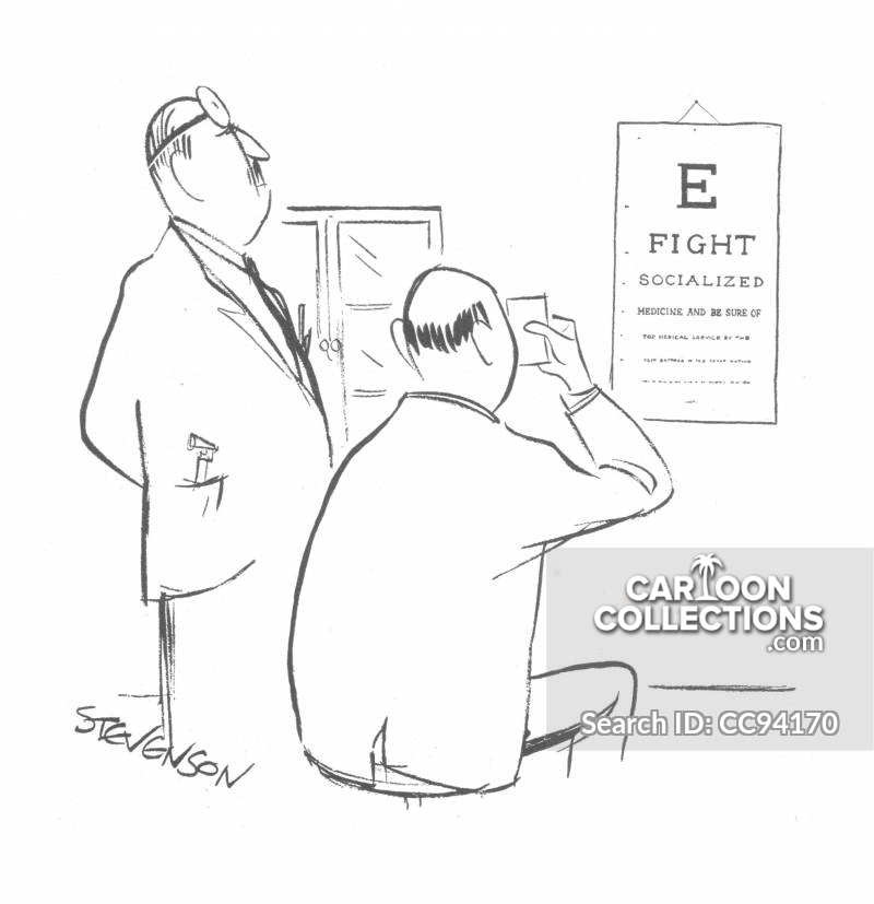 Eye Doctor Cartoons and Comics - funny pictures from CartoonStock