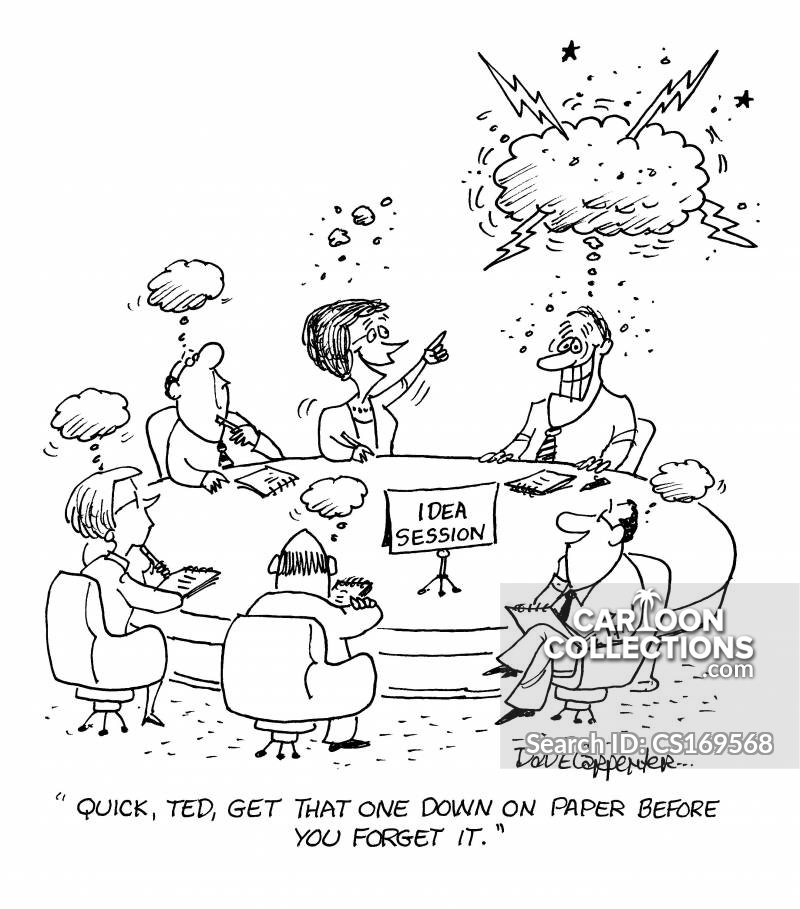 Brainstorming Cartoons