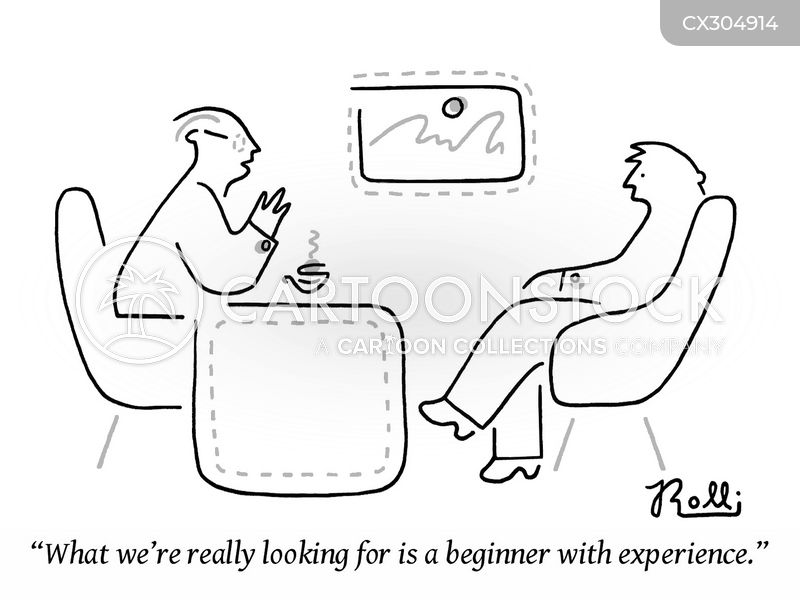 Job Experience Cartoons and Comics - funny pictures from CartoonStock