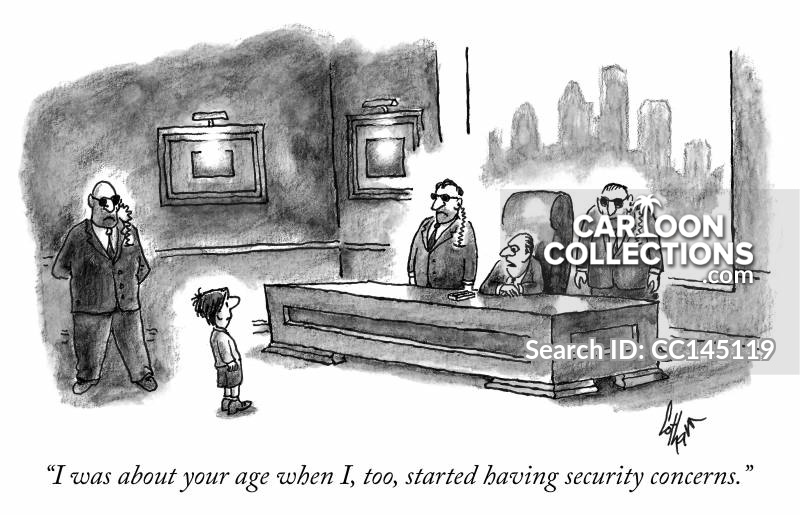 Bodyguard Cartoons and Comics - funny pictures from CartoonStock