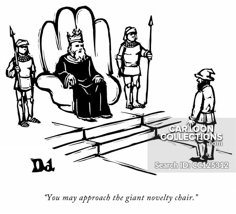 Royal Throne Cartoons and Comics - funny pictures from CartoonStock