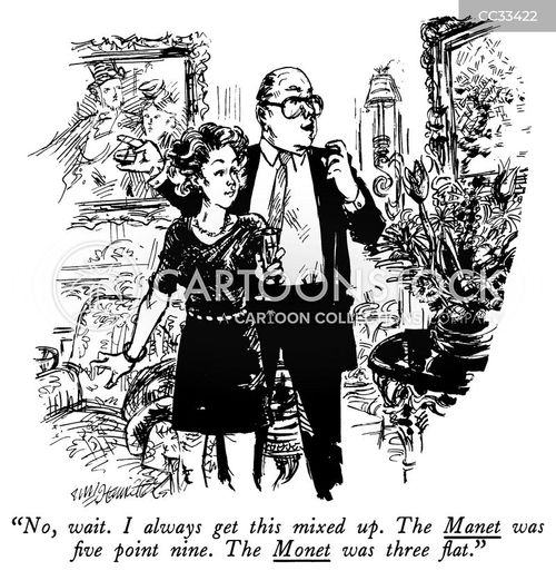 Claude Monet Cartoons and Comics - funny pictures from CartoonStock