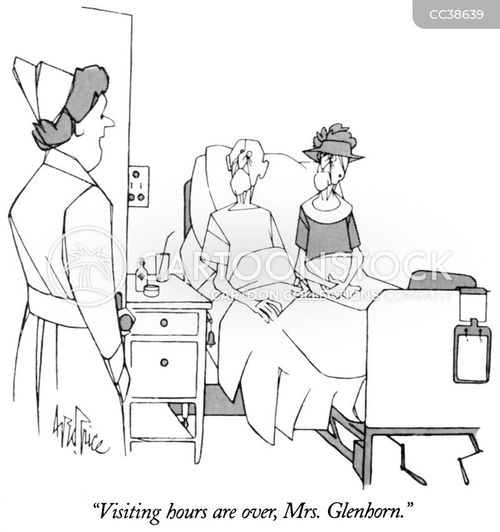 Visiting Hours Cartoons and Comics - funny pictures from CartoonStock