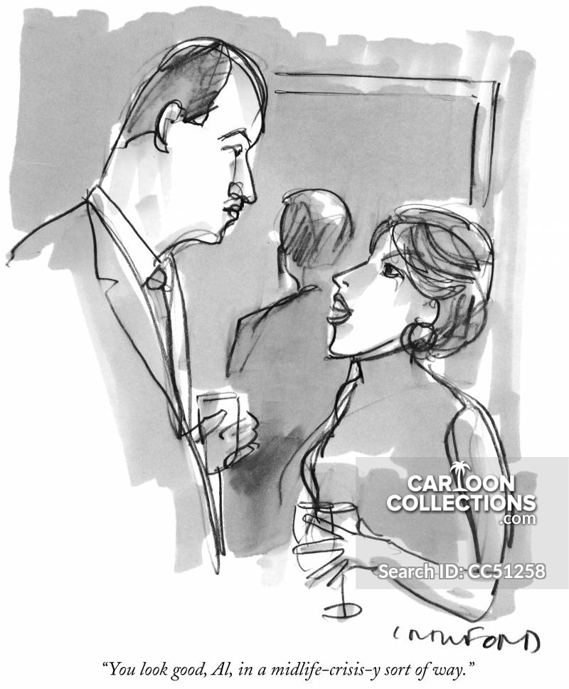 Midlife Crisis Cartoons and Comics - funny pictures from CartoonStock