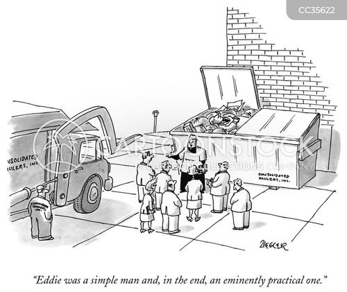Garbage Disposal Cartoons and Comics - funny pictures from CartoonStock