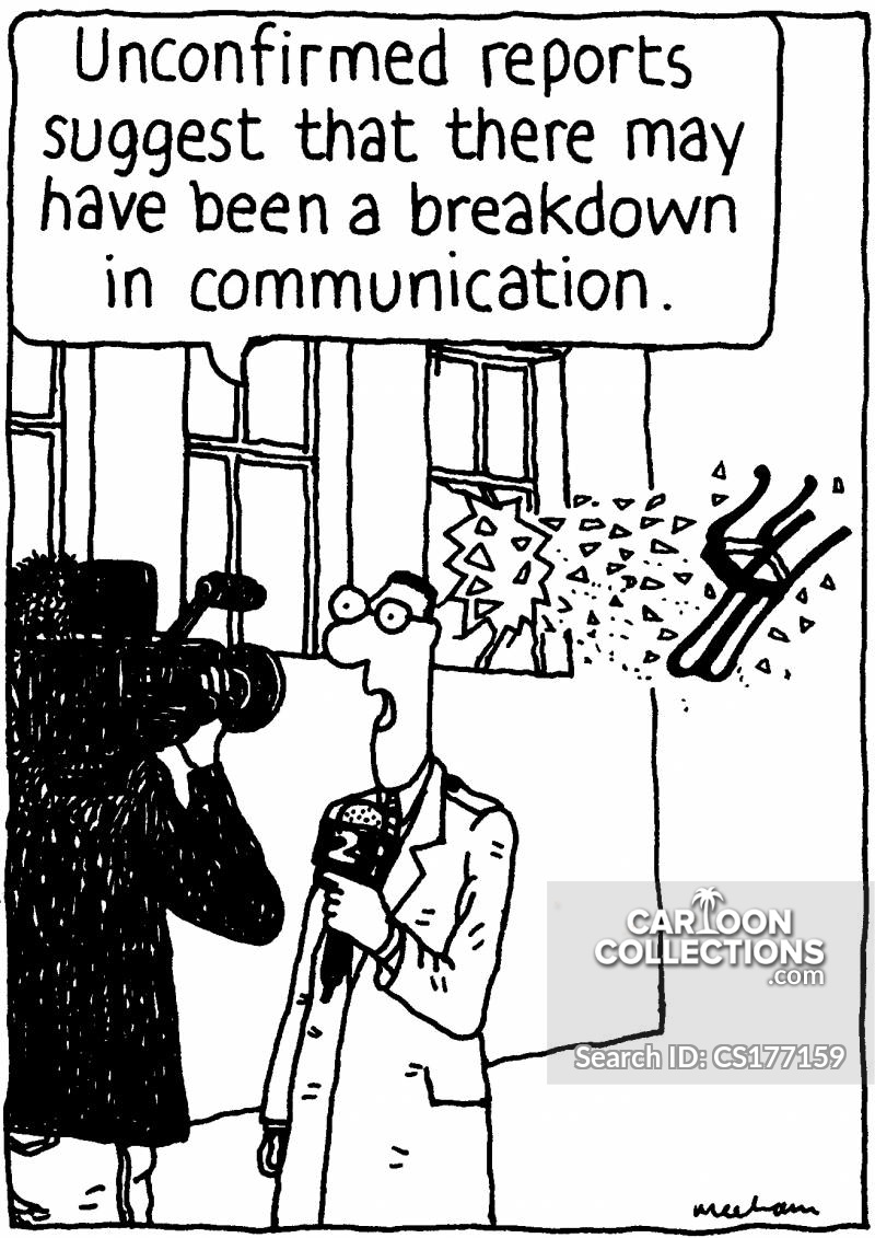 Breakdown In Communication Cartoons