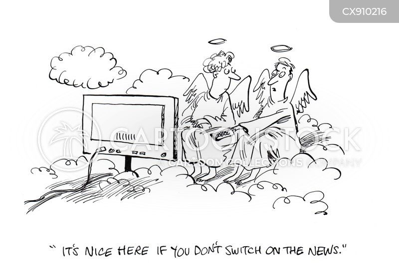 Tv Channel Cartoons and Comics - funny pictures from CartoonStock