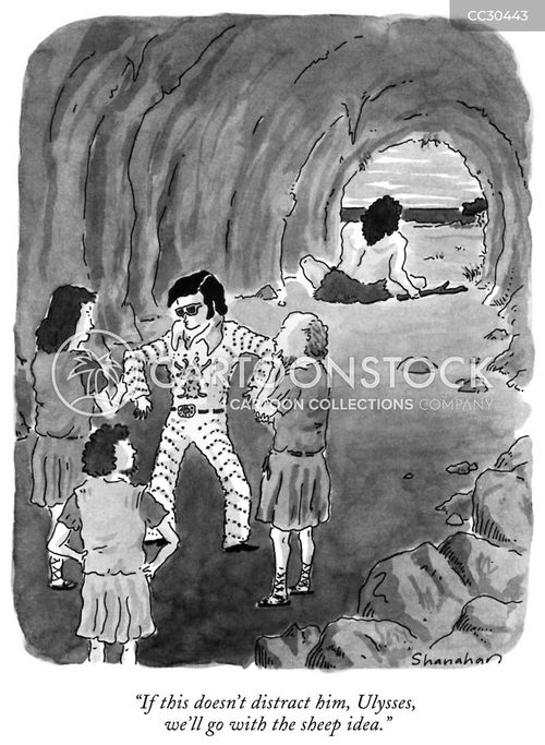 Polyphemus Cartoons and Comics - funny pictures from CartoonStock